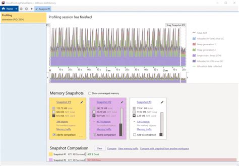 Profiling Net Core Memory Traffic Using Jetbrains Dotmemory Steve
