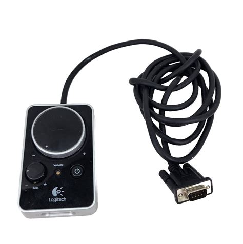 Logitech Z4 Speaker Volume Bass Controller Control Pod Ebay