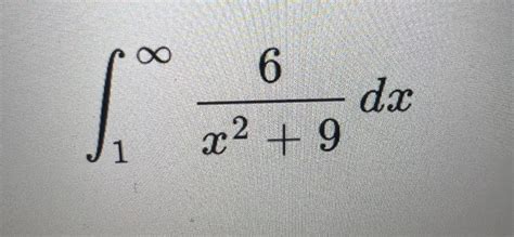 solved compute the value of the following improper integral