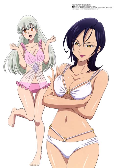 Elizabeth Liones Merlin Nanatsu No Taizai Megami Magazine Nanatsu No Taizai Absurdres