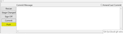 Push The Local Changes To Git Using Git GUI IT Talkers