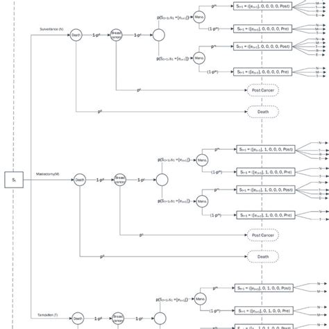 Decision Tree For Premenopausal Women With No History Of Risk Reduction Download Scientific