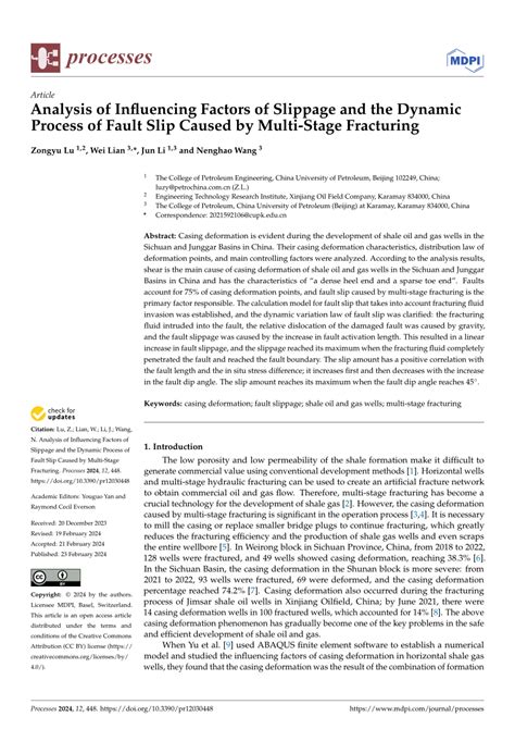 Pdf Analysis Of Influencing Factors Of Slippage And The Dynamic