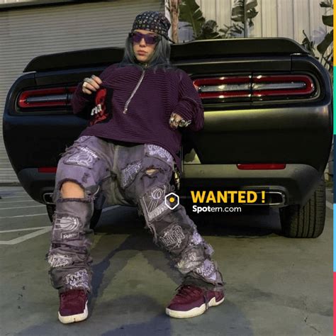 Ripped Jeans Worn By Billie Eilish On Her Instagram Account Wherearetheavocados Spotern
