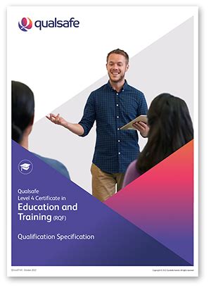 Qualsafe Level 4 Certificate In Education And Training RQF Qualsafe
