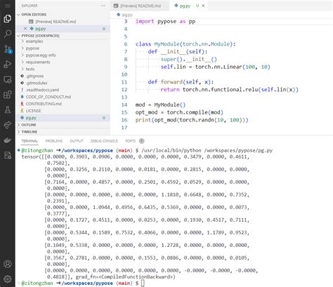 Importing Pypose Breaks Torch Compile Issue 234 Pypose Pypose GitHub