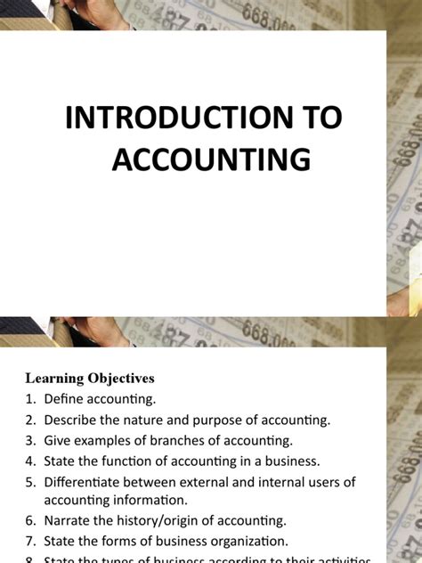 Chapter 1 Intro To Acctg Pdf Accounting Investor