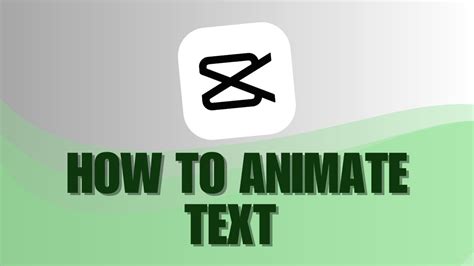 How To Animate Text On CapCut PC YouTube