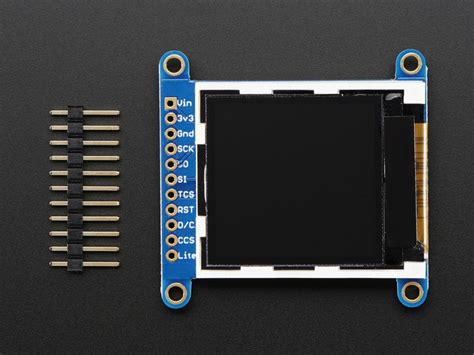 Adafruit 1 44 Color Tft Lcd Display With Microsd Card Breakout Opencircuit