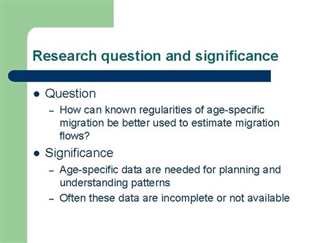 Applying Model Migration Schedules To Represent Agespecific Migration
