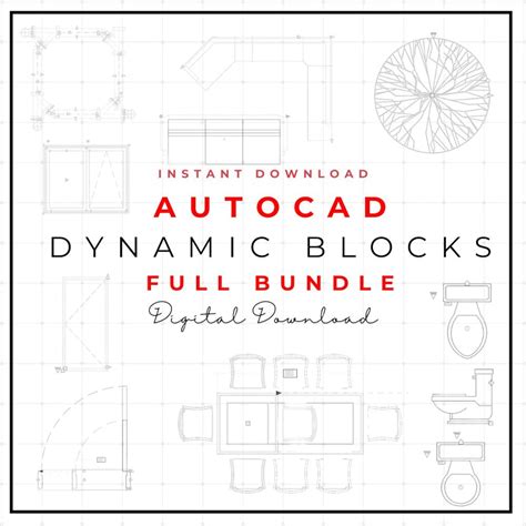 Autocad Dynamic Blocks Collection 01 Metric Units Dynamic Block Bundle Tags Plan Tags