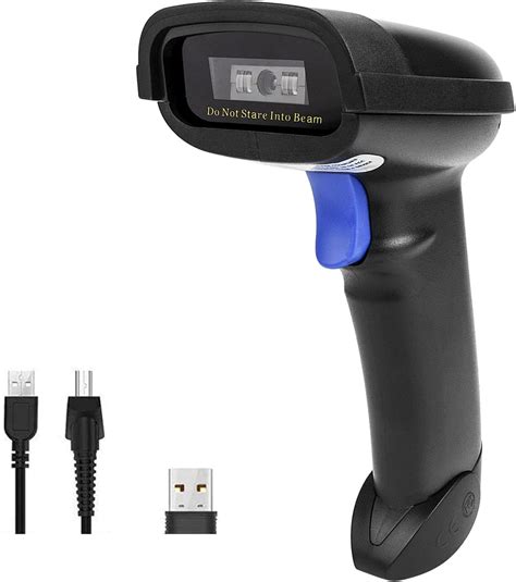 goldensky leitor código de barras qr code cmos sem fio wireless usb 1d