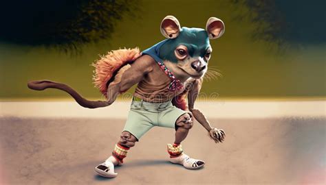 Illustrated Squirrel Character Stock Illustration Illustration Of Spring Nature 298837158