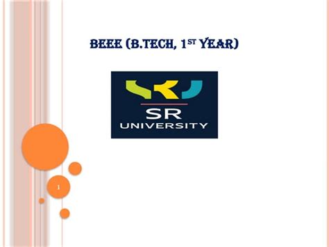 Basic Electrical Engineering Beee Pptx Basic Electrical Engineering Beee Pptx