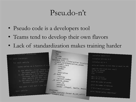 Ppt Software Patents Pseudo Code And Uml Powerpoint Presentation
