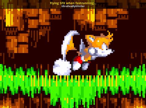 Flying Sfx When Fastrunning As Tails Concept For Sonic 3 Air S3air