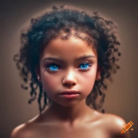 Portrait Of A Person With Heterochromia On Craiyon