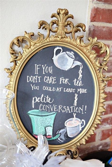 Tea Party Alice In Wonderland Quotes At Ann Copple Blog