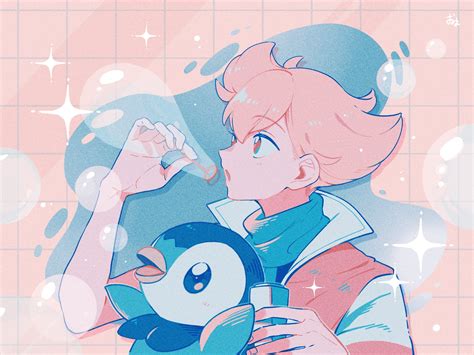 Omyo Myomyomyo22 Barry Pokemon Piplup Nintendo Pokemon Pokemon Dppt Commentary Request