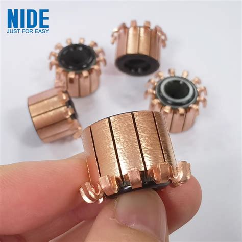 12p Copper Hook Type Electrical Motor Commutator Ningbo Haishu Nide International Co Ltd