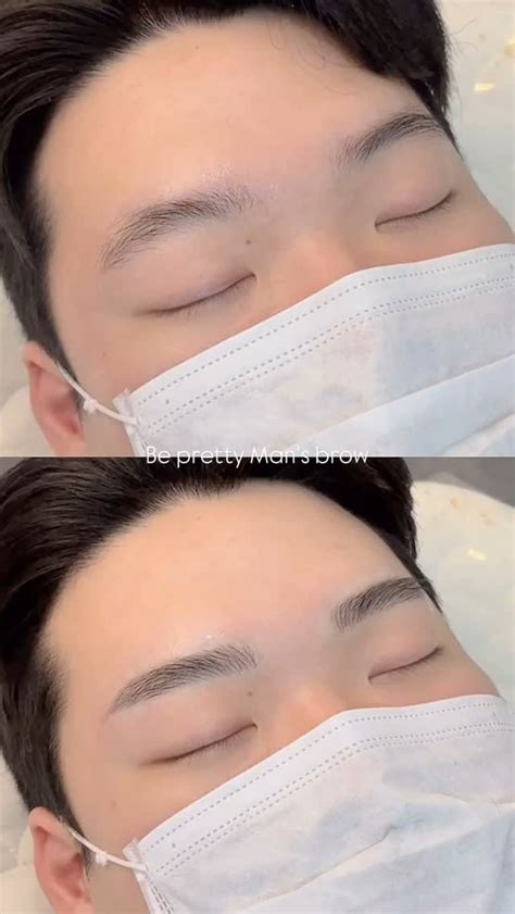 반영구수강 반영구과외 강남눈썹문신 アートメイク 비프리티 대표원장 이화용 𝘔𝘦𝘯‘𝘴 𝘉𝘳𝘰𝘸👦🏻 소개로 방문해주신 남자고객님입니다👦🏻 고객님의 고민은 정돈되지 않은 눈썹