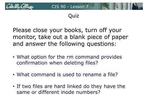 ppt cis 90 lesson 7 powerpoint presentation free download id 6028567