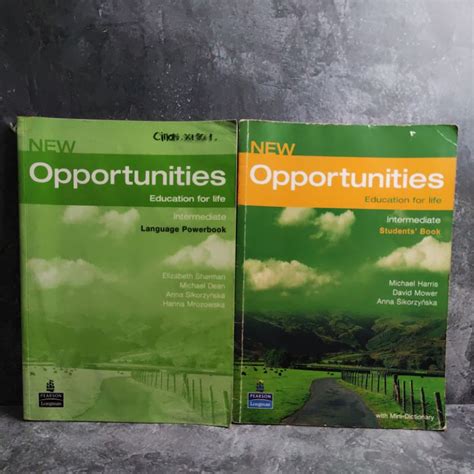 Jual Buku New Opportunities Education For Life Intermediate Language