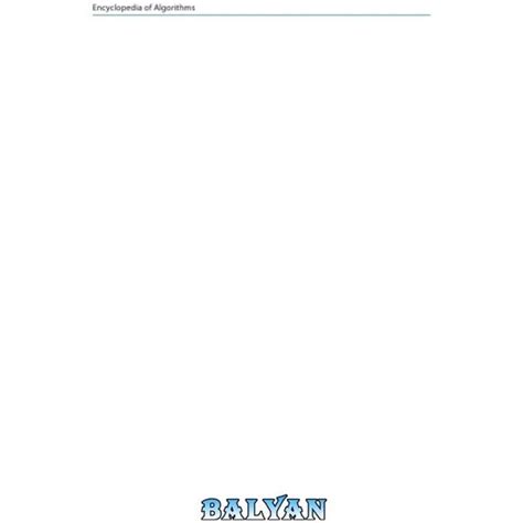 خرید و قیمت دانلود کتاب Encyclopedia Of Algorithms ترب