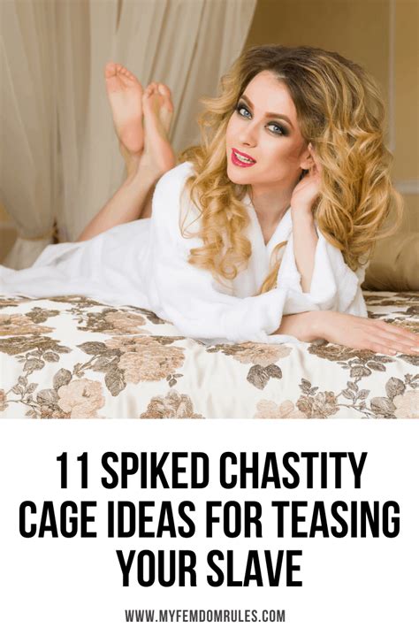 Spiked Chastity Cage Ideas For Teasing Your Slave