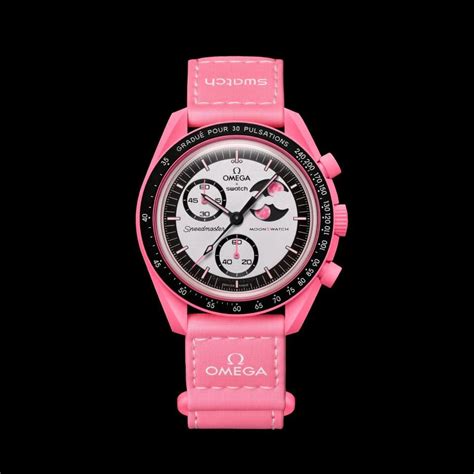 Omega X Swatch Bioceramic Moonswatch Mission To The Pink So33p700
