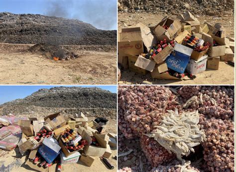 មន្រ្តីជំនាញក ប ប បន្តដុតកំទេចចោលសាច់បង្កក និងគ្រឿងឧបភោគបរិភោគ ខូចគុណភាពប្រមាណជិត២០តោន