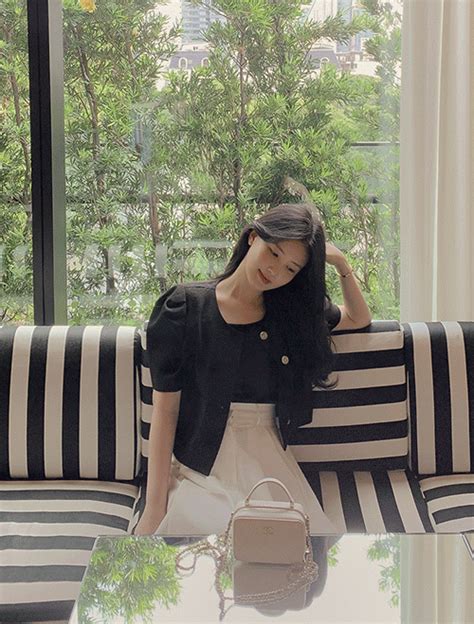 [made] 모에튼 썸머 퍼프 트위드 자켓 여름 데일리 하객룩 오피스룩 격식룩 반팔 반팔자켓 반팔트위드