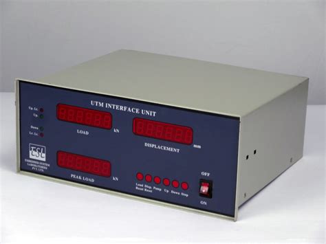 Computerized Interface Units For Universal Testing Machine Utm