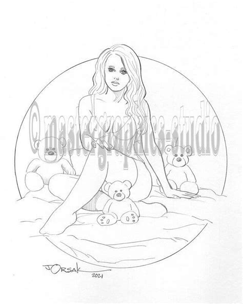Sexy Goldilocks And The Three Bears Original Fantasy Pin Up Art By Joe Orsak 3860229548