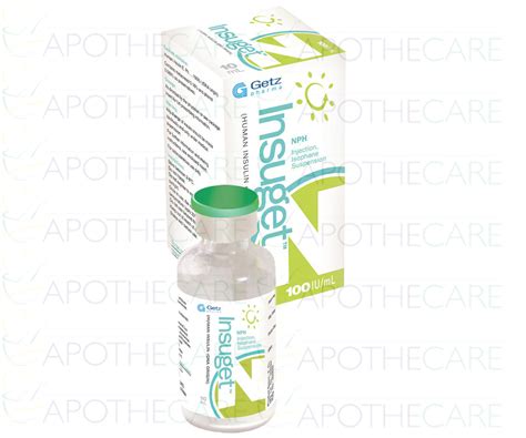 Insuget N Inj 100iu 1vialx10ml