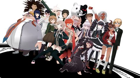 [mmd] Danganronpa [models Pack] By Nikole Grell On Deviantart