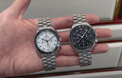 White Vs Black Saphire Speedmaster Which One As First Speedy And