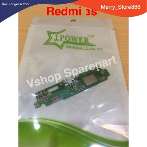 Jual Fleksibel Flexibel Flexible Papan PCB Con TC Con Cas Konektor Charger Xiaomi Redmi 3S