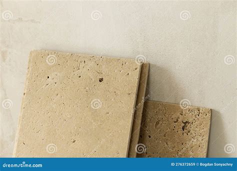 Travertine Tiles Texture Background Royalty Free Stock Image