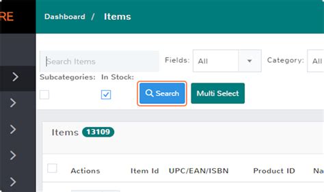 Corestore Inventory Exporting In Stock Inventory Items To Excel Coreware