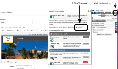 making module list visible in canvas teaching and learning resources et i