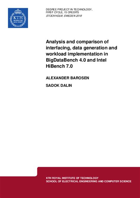 pdf analysis and comparison of interfacing data generation and