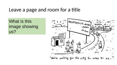 Urbanization Refers To The Increase In The Proportion Of People Living