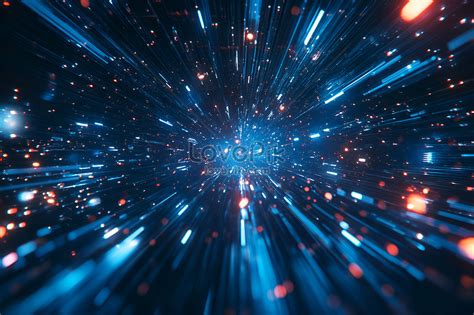 우주 여행 공상 과학 배경