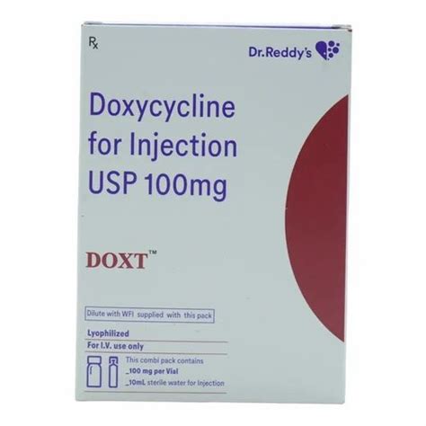 Doxycycline Injection 100mg At Best Price In Mumbai Id 2852899686788