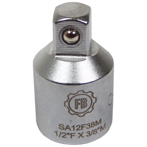 Socket Adaptor 1 2f X 3 8m Fb Reducer 1 2 To 3 8 Fowkes Bros