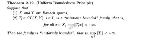 Uniform Boundedness Principle R Askmath