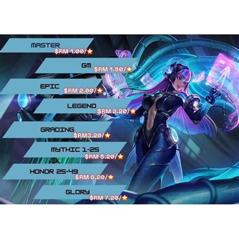 Mlbb Joki Booster Rank Shopee Malaysia