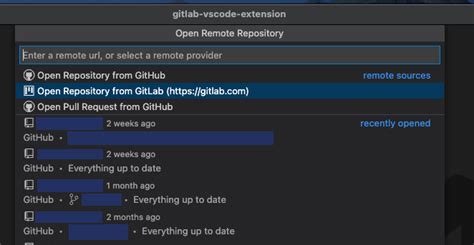 Open Remote Repository Lists Unsupported Gitlab Option · Issue 237 · Microsoftvscode Remote