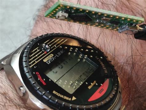 Maxwell Prays Arduino Timex Datalink Adapter Brings Back A Classic